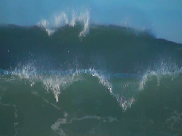 Tsunami Wave Stock Footage Video | Shutterstock