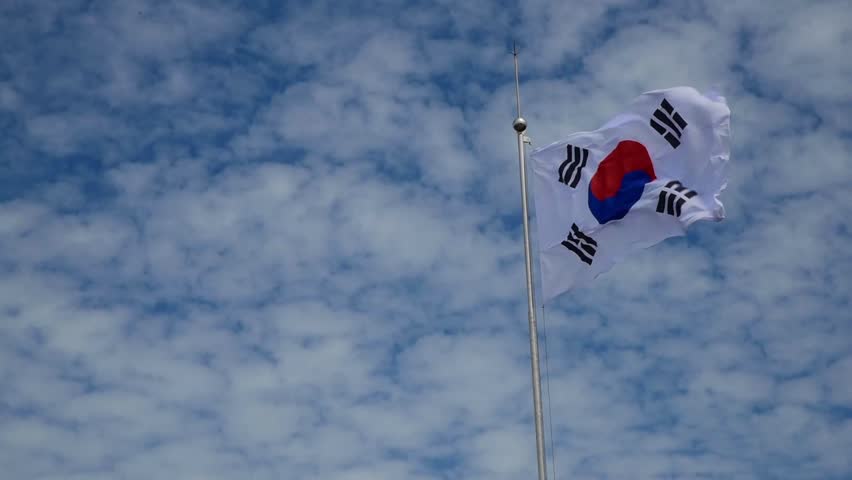 taegeukgi, korean flag, the national flag 스톡 비디오 | 19113613 | Shutterstock