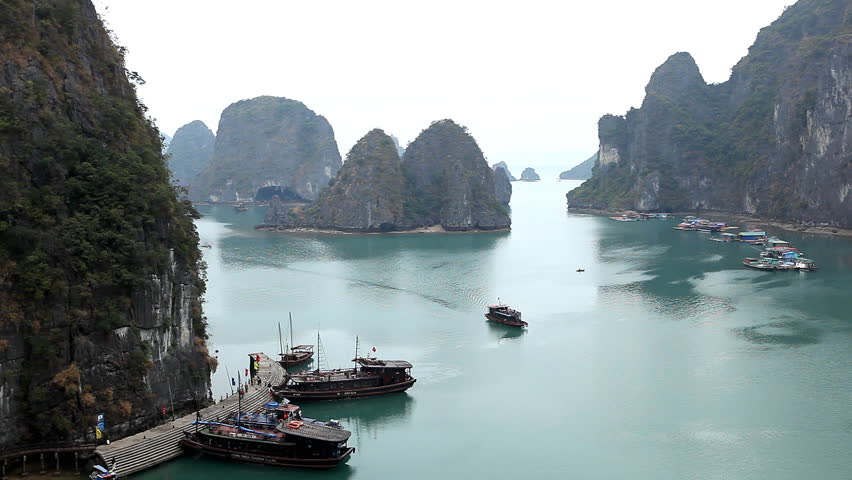 Ha Long Bay (descending Dragon Stock Footage Video (100% Royalty-free ...