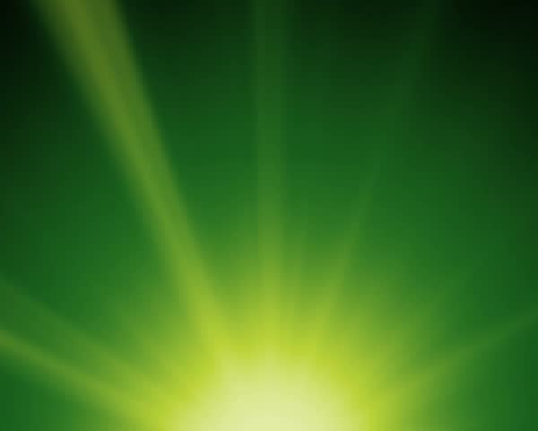 A Green Glowing Light From Below. This Animation Is A Seamless Loop ...