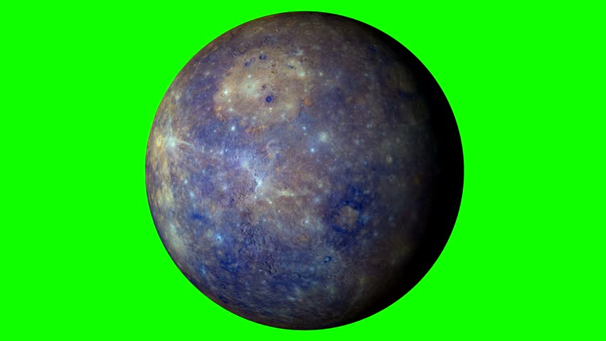 Mercury Rotating, the Mercury Spinning, Stock Footage Video (100% ...