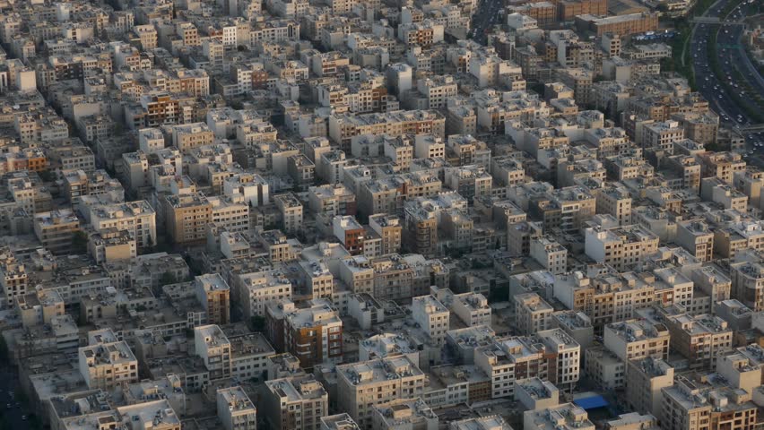 TABRIZ, IRAN - 18 NOVEMBER 2013: Skyline Of Tabriz City In Northwestern ...