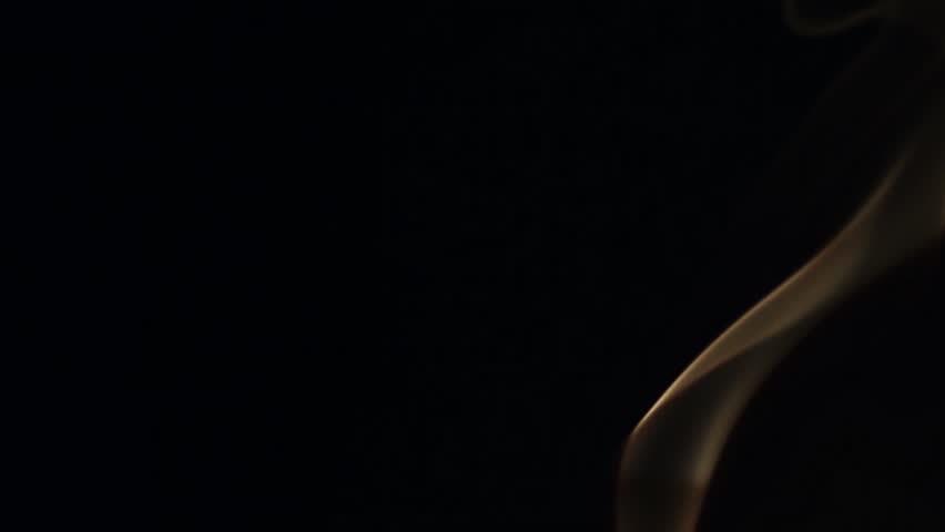 Beautiful Wisp of Smoke On Stock Footage Video (100% Royalty-free ...