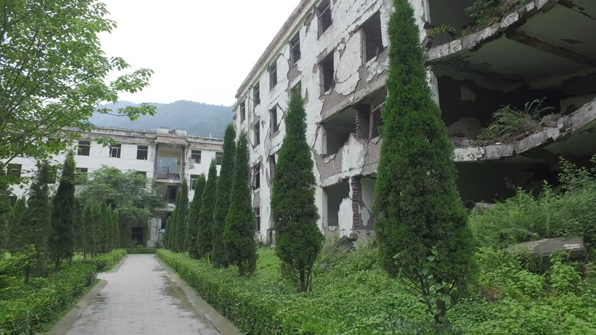 Ruins of the Earthquake in Sichuan, China image - Free stock photo ...