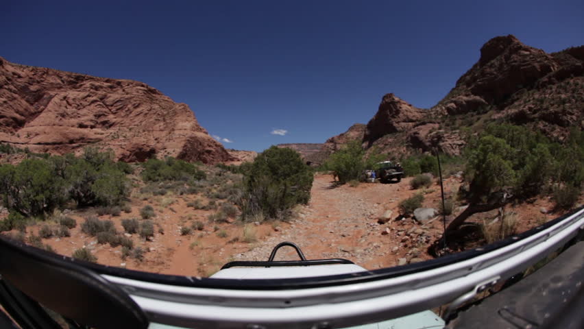 Jeeping in Moab, Utah Stock Footage Video (100% Royalty-free) 2024653 ...