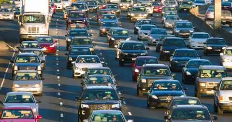 2016 Traffic Jam Congestion During Rush Hour Stock Video Footage - 4K ...