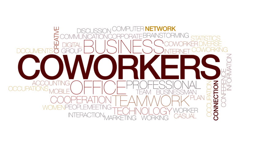 Carpool Animated Word Cloud, Text Design Animation. Kinetic Typography ...