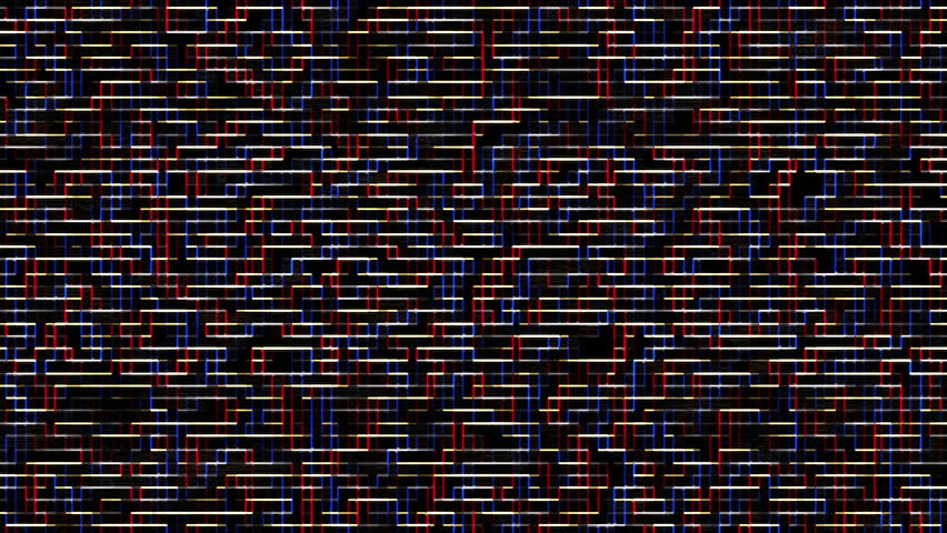 The Loss Of The Television Signal Corrupted Image Digital