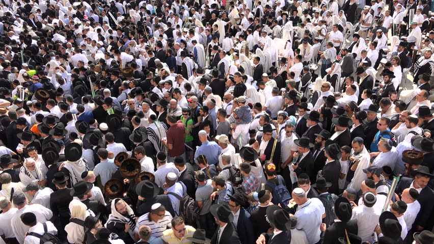 Kaaba Mecca Hajj Muslim People Crowd Praying Stock Footage Video ...