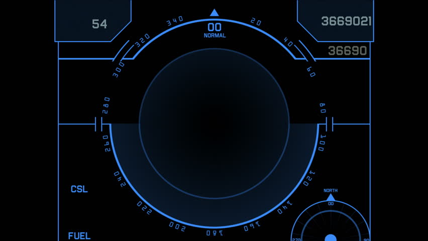 Aviation Radar GPS Navigation Screen Display,center Of Target,computer ...