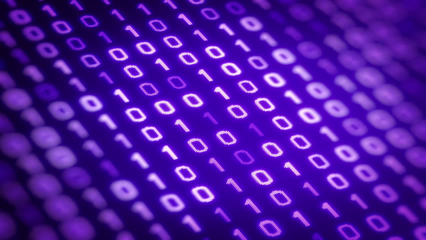 Technology Purple Background with Animated Stock Footage Video (100% ...