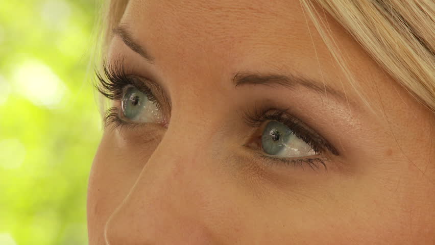View of a Womans Eye Stock Footage Video (100% Royalty-free) 2375033 ...