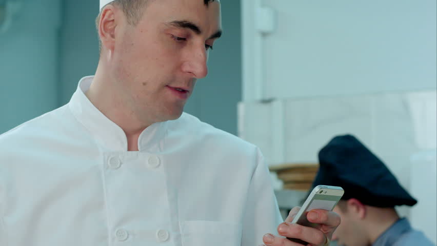 Stock video of head cook standing in the kitchen | 23780053 | Shutterstock