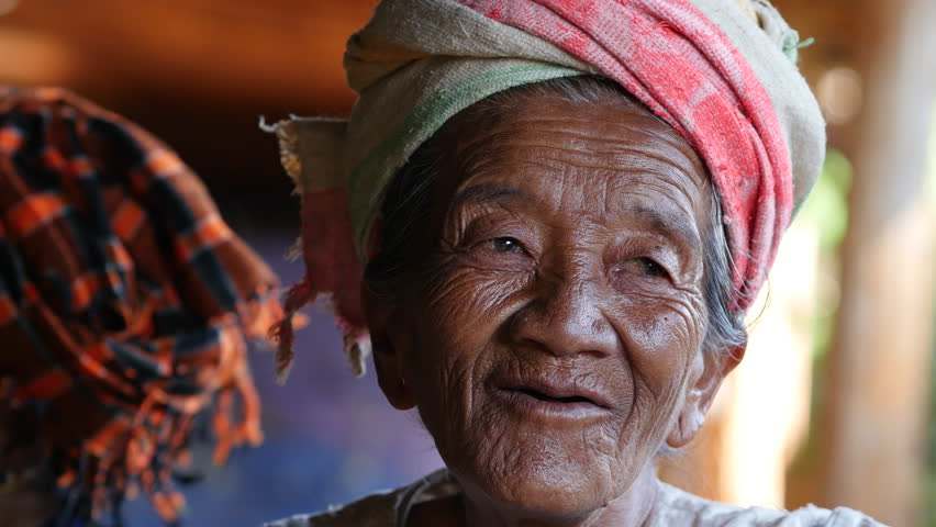 Old Burmese Woman