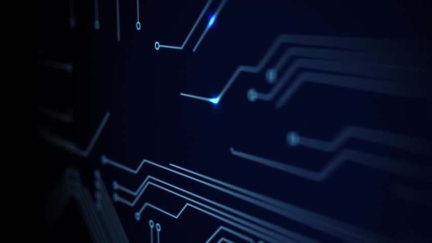 Circuit Board Animations: Full Hd Stock Footage Video (100% Royalty ...