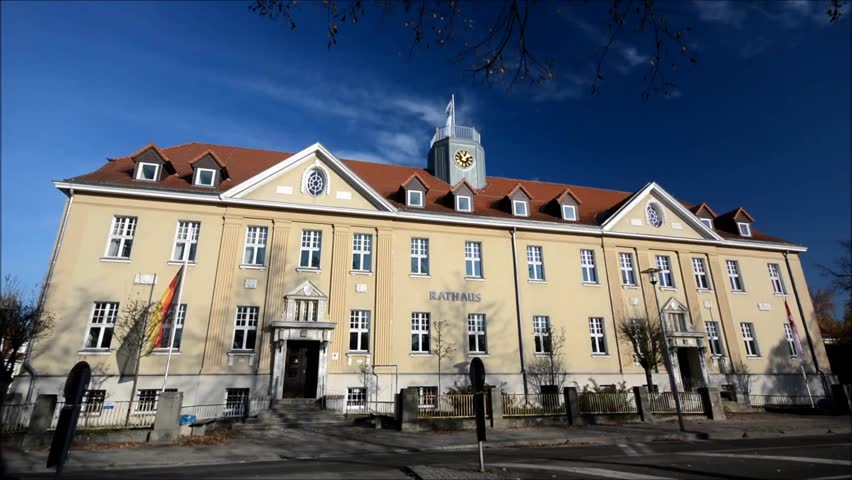 Town Hall in Falkensee (rathaus Stock Footage Video (100% Royalty-free ...