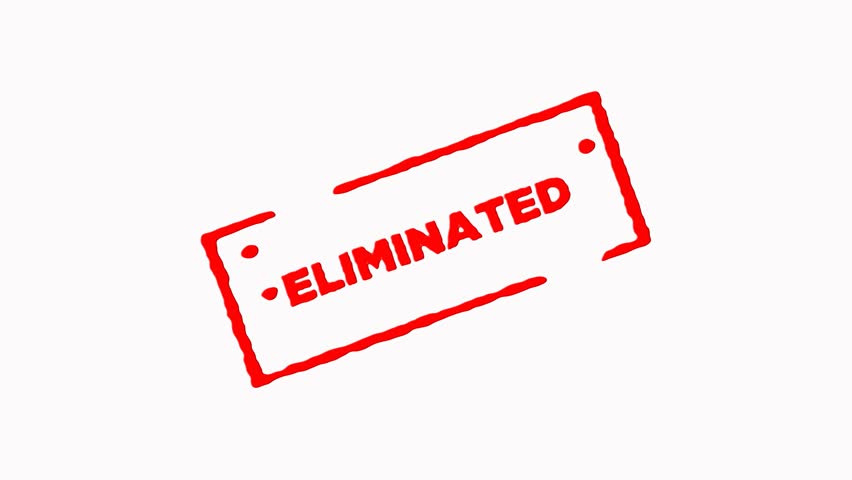 Eliminated Signed with Red Ink Stock Footage Video (100% Royalty-free ...