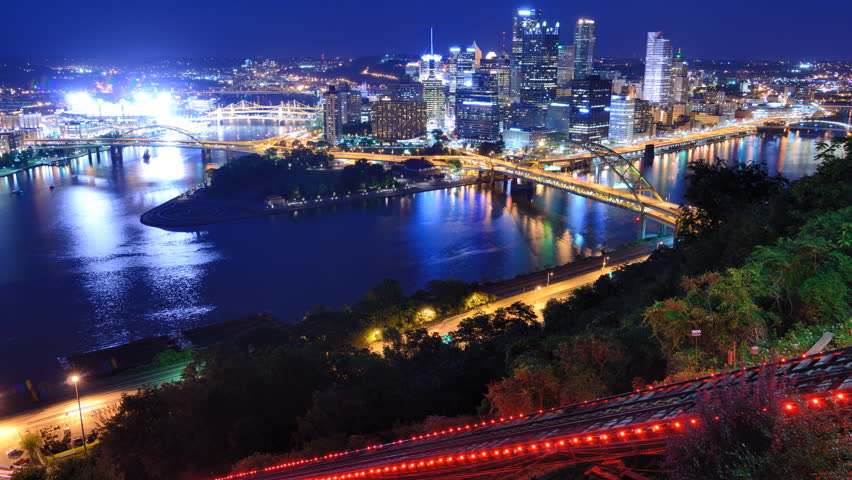 Stock Video Clip of The Duquesne incline in Pittsburgh, Pennsylvania ...