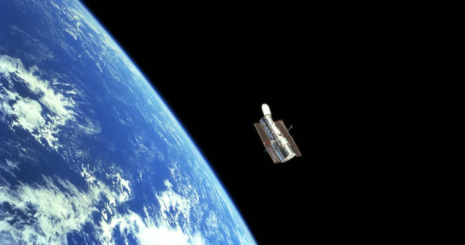 International space station floating above the earth image - Free stock ...