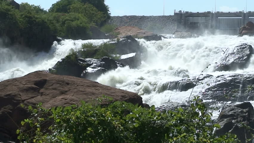 Stock video of kapichira falls on shire river, malawi, | 2753963 ...