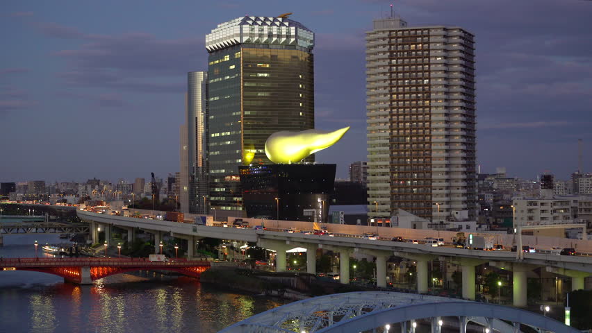 Japan, Tokyo, Modern City Architecture, Stock Footage Video (100% ...