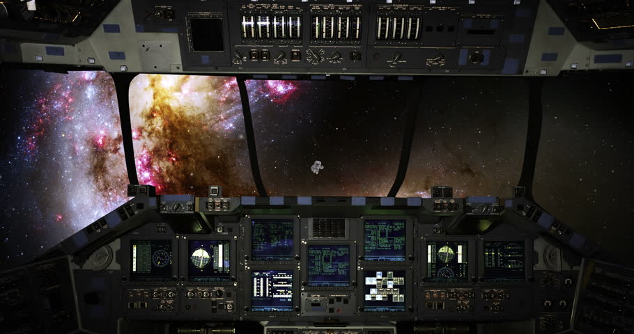 Space Shuttle Cockpit Mock