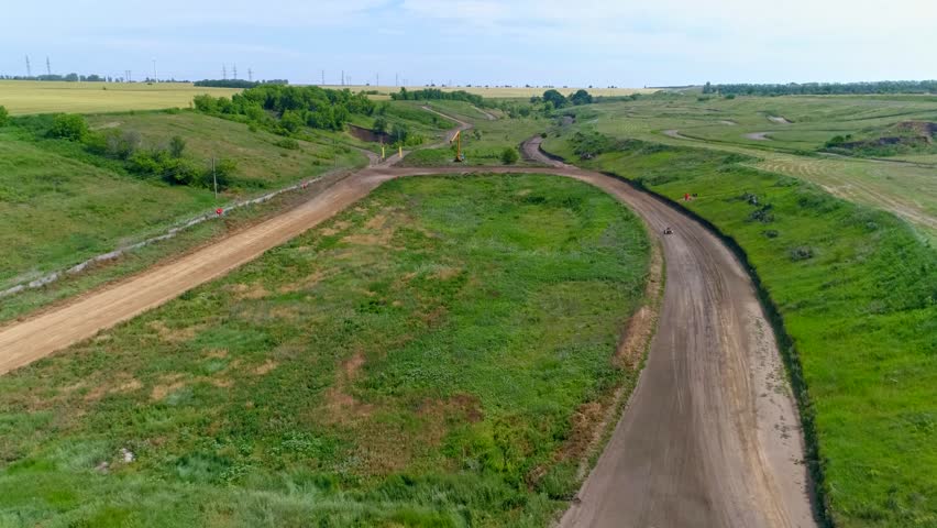 AERIAL Germany-Autobahn 7 South Towards Hanover 2007: Motorway A7 AND ...