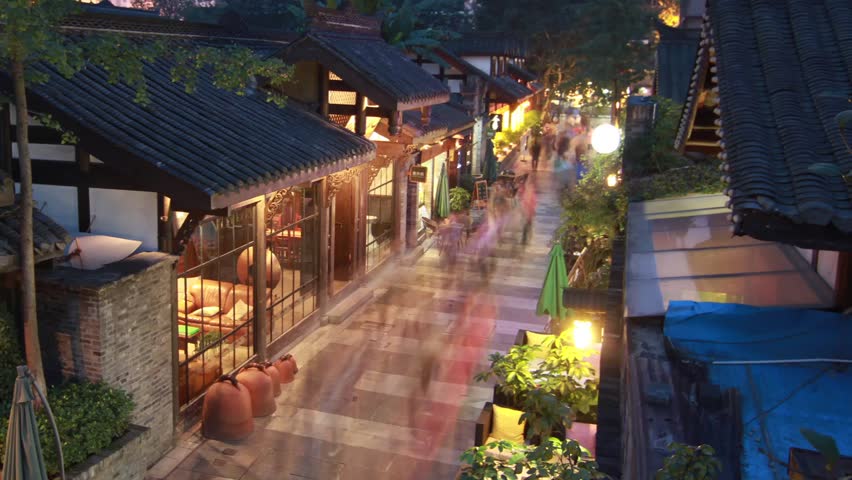 Stock video of chengdu, china - september 10: timelapse | 2848693 ...