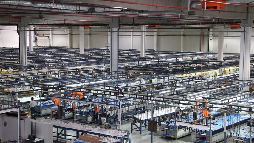 People Working in a Factory Stock Footage Video (100% Royalty-free ...