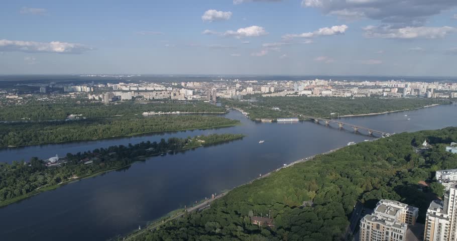Ukraine. Kiev. July 17, 2017. The Mariinsky Park. The Stadium Named ...