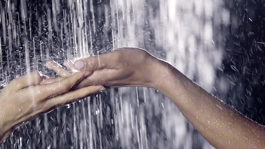 Stock video of two graceful female hand with long, | 29055973 ...