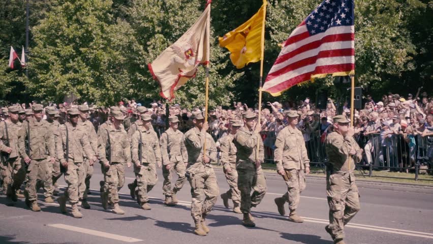 Video Of Usaf Enlisted Basic Training Graduates Marching