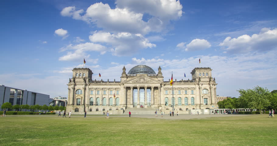 German Government Building Berlin Stock Footage Video 4319099 ...