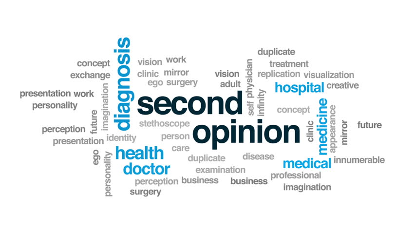 Second Opinion Animated Word Cloud, Stock Footage Video (100% Royalty ...
