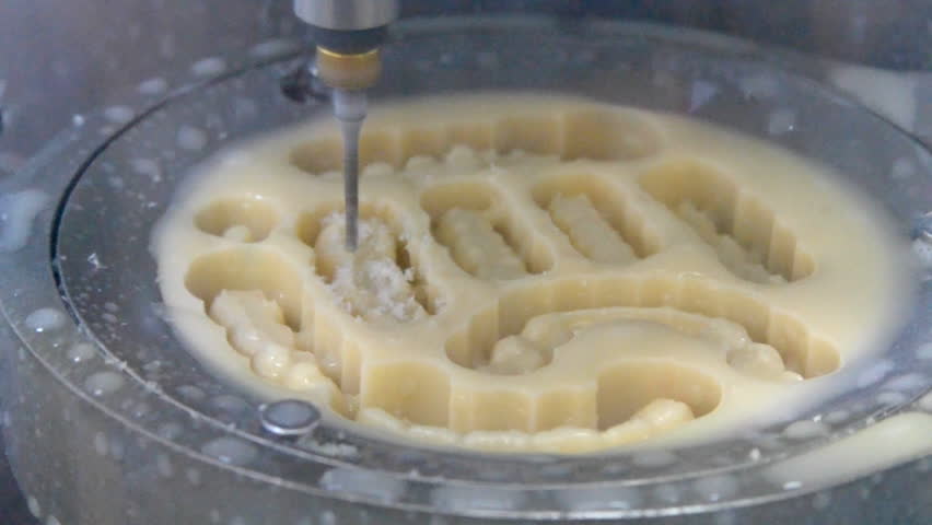 Works of the Dental Milling Stock Footage Video (100% Royalty-free ...