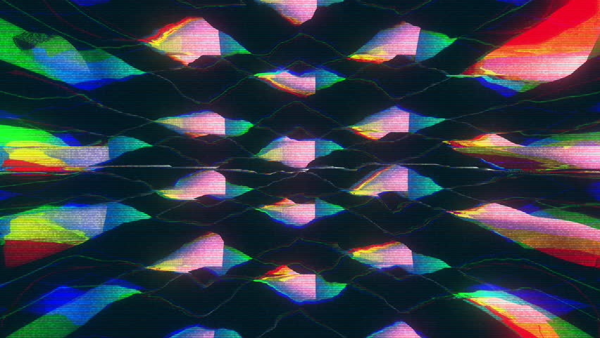 Unique Design Abstract Digital Animation Stock Footage Video (100% ...