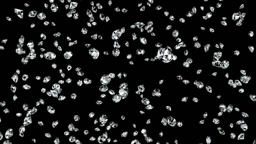 Rotating Diamonds Cloud, Background Loop, Stock Footage Video (100% ...