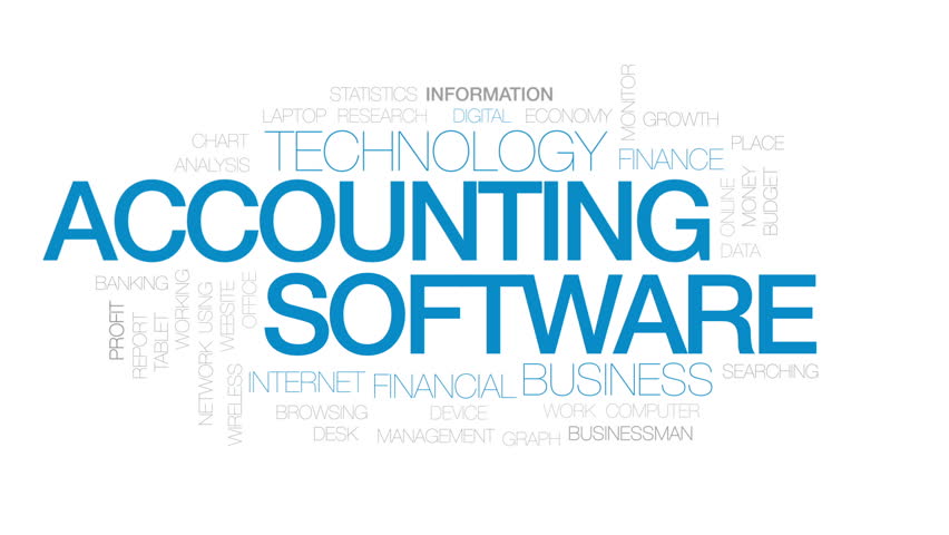 Accounting Animated Word Cloud, Text Design Animation. Stock Footage ...