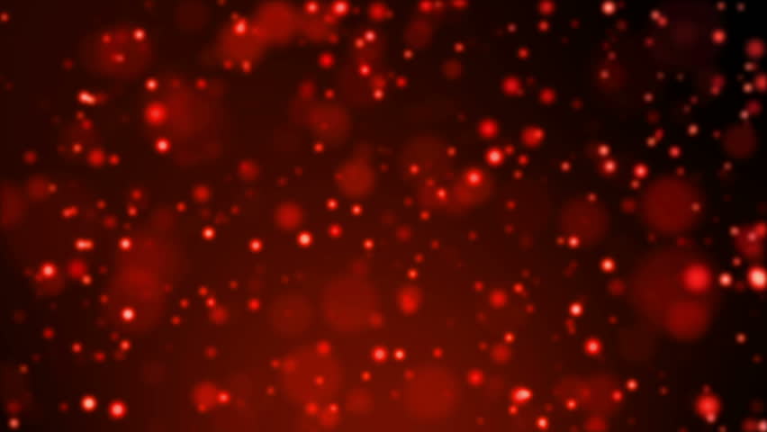 Red Abstract Flickering Particles Background Stock Footage Video (100% ...
