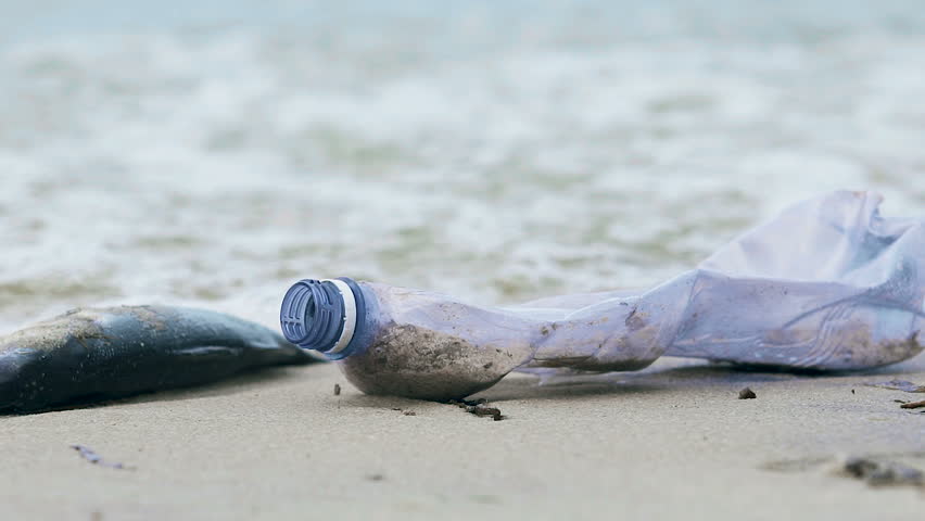 Stock video of disgusting rubbish, litter rotting on contaminated ...