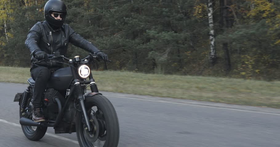 Riding A Motorcycle First Person View. Stock Footage Video 17419303 ...