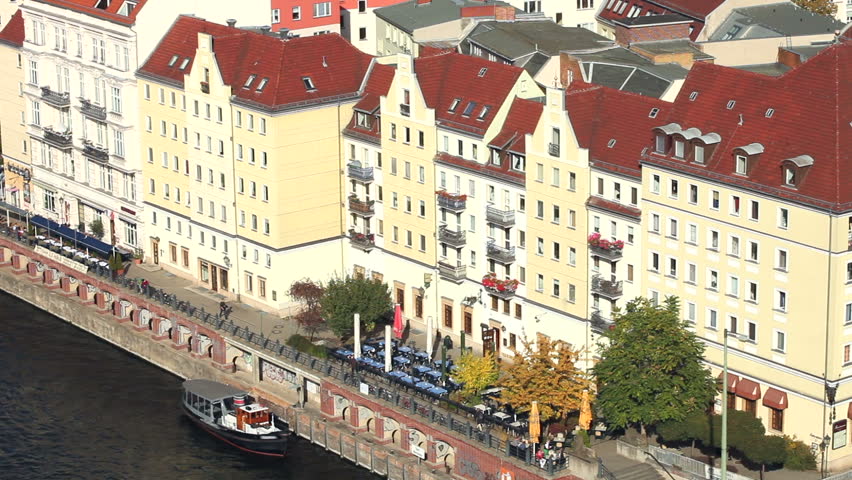 Stock Video Clip of Berlin, old town with spree (close to | Shutterstock