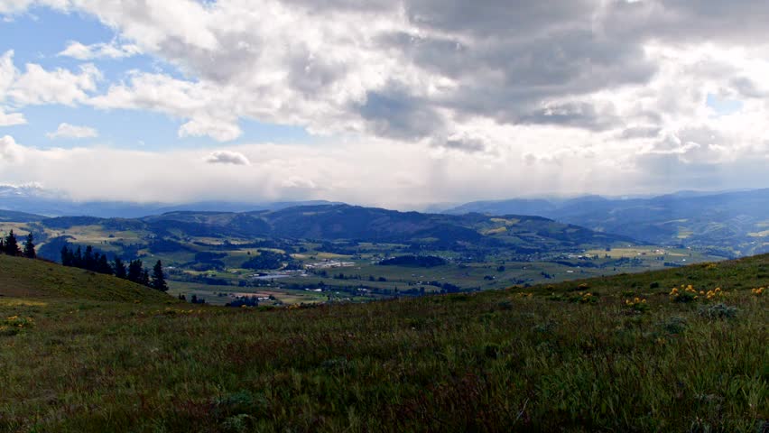 Columbia River Valley landscape in Oregon image - Free stock photo ...