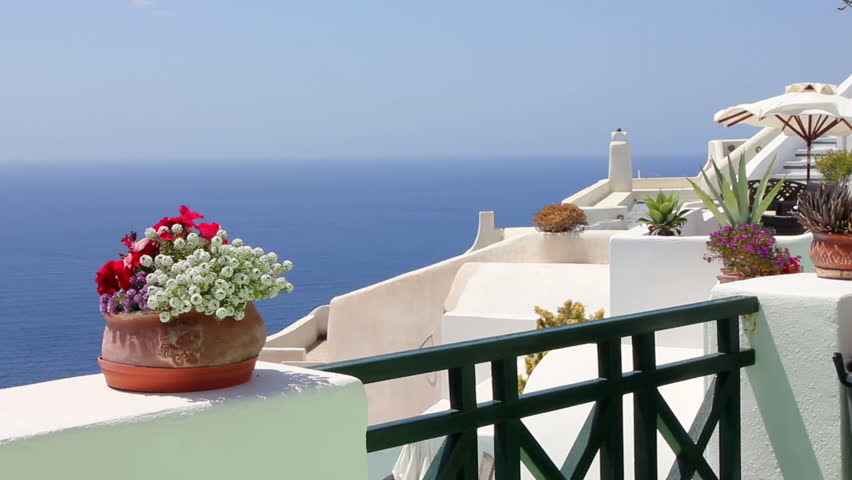 Stock video of beautiful view of mediterranean seascape. | 3300293 ...