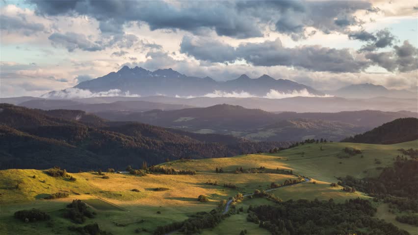 Mountain Valley Landscape in Slovakia image - Free stock photo - Public ...