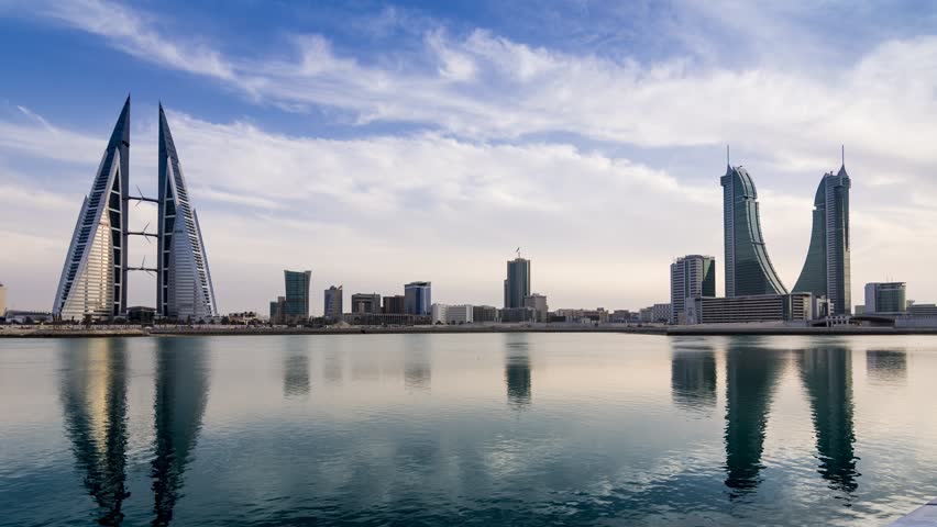 MANAMA , BAHRAIN - January 07: Bahrain Financial Harbour Buildings And ...