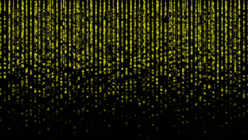 Matrix. Smiley Background. Alpha Channel Stock Footage Video (100% ...