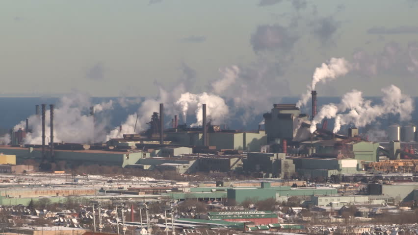 Hamilton, Ontario, Canada December 2017 Stock Footage Video (100% ...