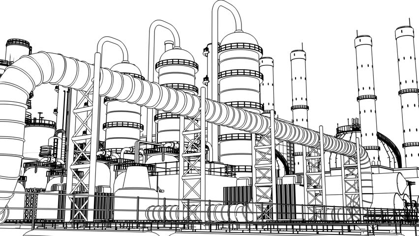 Stock video of chemical plant | 3427013 | Shutterstock