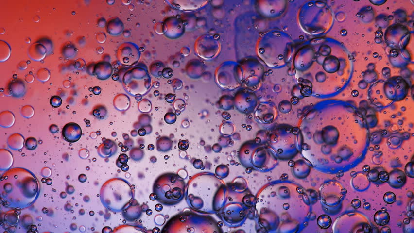 Bubbles.the Movement of Bubbles in Video de stock (totalmente libre de ...